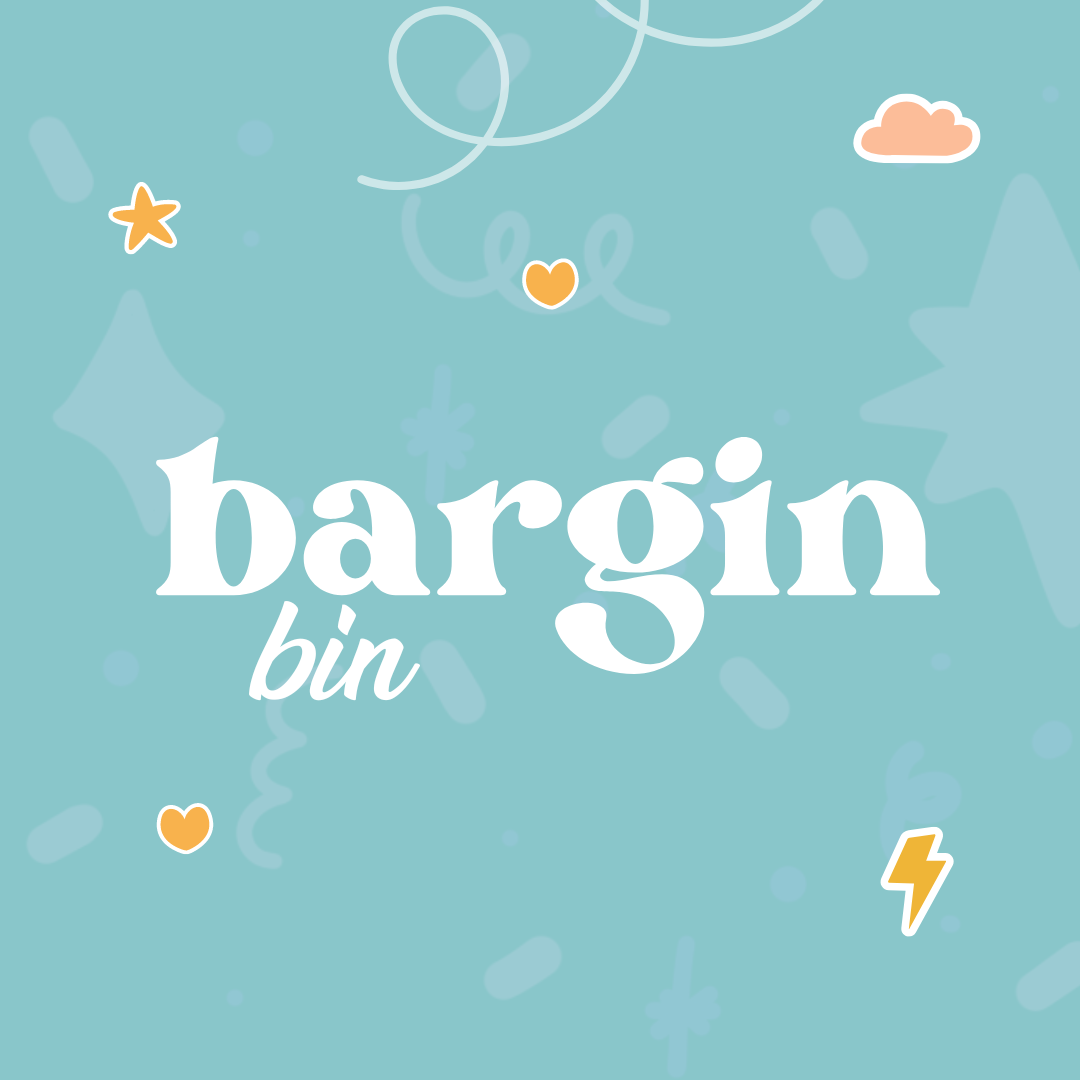 BARGIN BIN – B Blanks